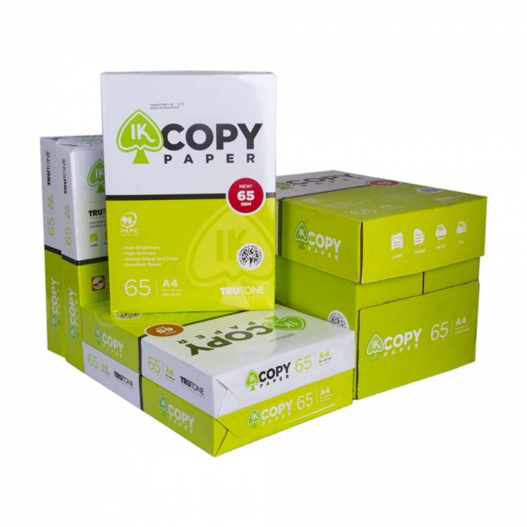 IK Copy Logo 65 GSM Photocopy Paper - Variety Papers